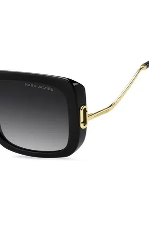 Marc Jacobs 57mm Gradient Square Sunglasses
