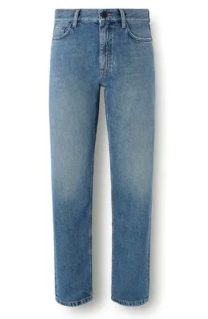 Zegna Cotton Straight Leg Jeans