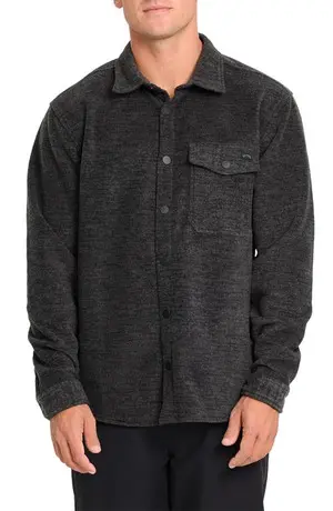 BILLABONG Furnace Flannel Button-up Shirt - Black