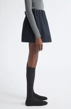 NACKIYE Montage Cotton Miniskirt