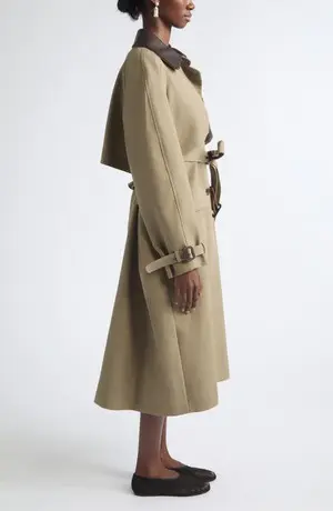 NACKIYE Cotton Trench Coat