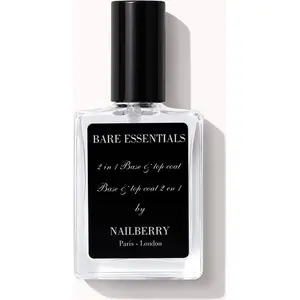 NAILBERRY Bare Essentials2 In 1 Base & Top Coat - Clear
