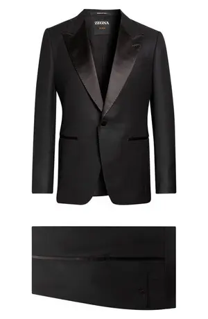 Zegna Wool And Mohair Tuxedo