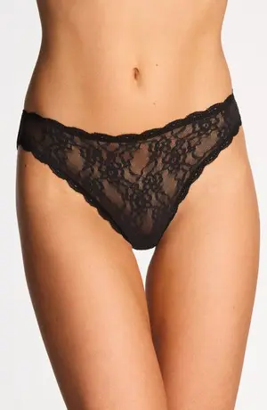 Wacoal Effortlessly Lace High Cut Briefs - Night