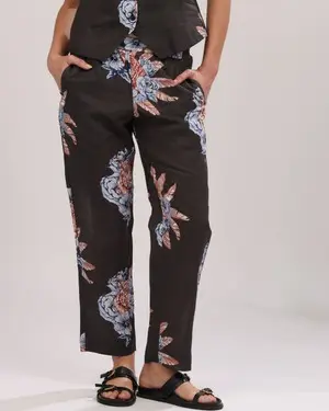 Las Surenas Pant Tiger Bloom - Grey