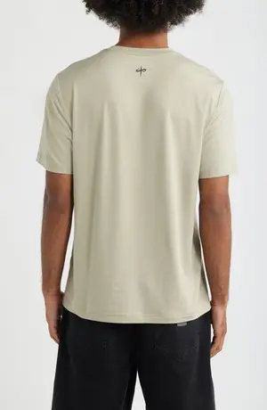 SANTO STUDIO Tempo Wordmark Tech T-shirt