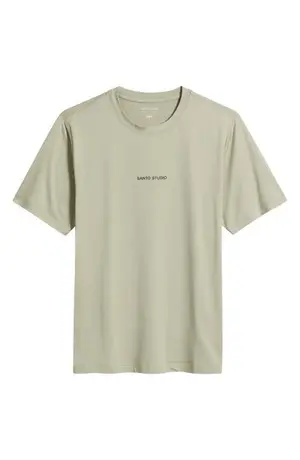 SANTO STUDIO Tempo Wordmark Tech T-shirt