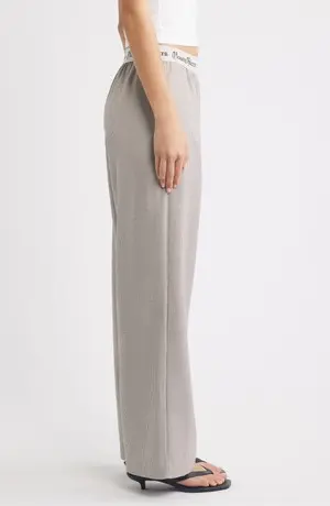 ROWING BLAZERS Houndstooth Pull On Wide Leg Pants