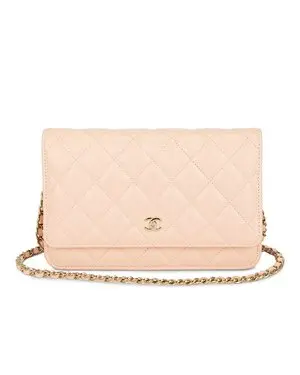 FWRD RENEW Chanel Calfskin Classic Wallet On Chain