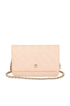 CHANEL Chanel Calfskin Classic Wallet On Chain
