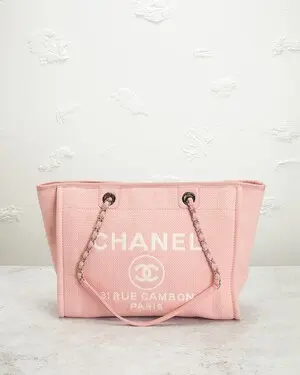 FWRD RENEW Chanel Small Deauville Tote Bag