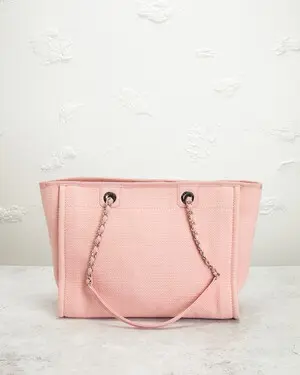 FWRD RENEW Chanel Small Deauville Tote Bag