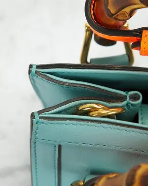 FWRD RENEW Gucci Mini Diana Tote Bag - Blue