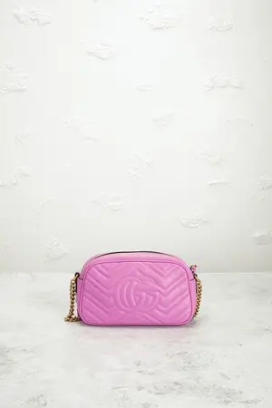 Gucci Gg Marmont Shoulder Bag - Candy Mousse