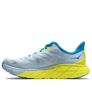 Hoka One One Arahi 6 Athletic Sneakers - Blue/yellow