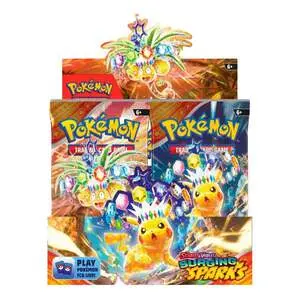 POKEMON Scarlet & Violet: Surging Sparks Booster Box Trading Card Game - Multi-color