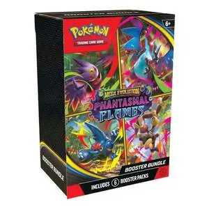 POKEMON Trading Card Game: Phantasmal Flames Booster Bundle Box - Multi-color