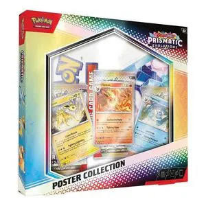 POKEMON Scarlet & Violet Prismatic Evolutions Poster Collection Box - Multi-color