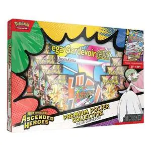 POKEMON Trading Card Game Mega Gardevoir Ex Ascended Heroes Premium Poster Collection Box - Multi-color