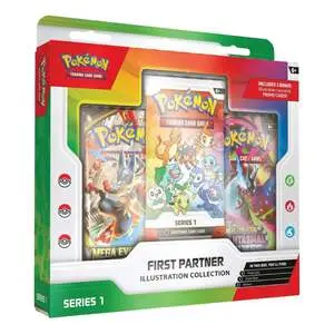 POKEMON First Partner Illustration Collection Series 1 Trading Card Game Set