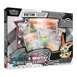 POKEMON Trading Card Game Scarlet & Violet: Black & White Flare Victini Illustration Collection Box - Multi-color