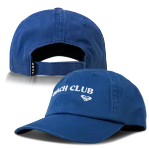 Roxy Embroidered Baseball Cap - Dutch Blue