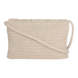 Roxy Chips And Guac Medium Crossbody Bag - Egret