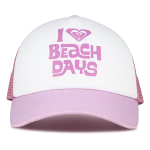 Roxy Trucker Cap With Printed Graphic - Lilac Sachet