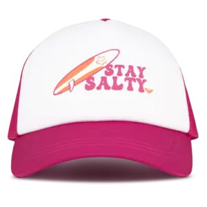 Roxy Trucker Cap With Printed Graphic - Pink Tide