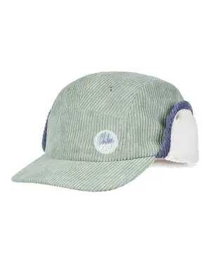 Roxy Chloe Kim Corduroy Cap With Sherpa Ear Flaps