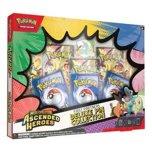 POKEMON Ascended Heroes First Partners Deluxe Pin Collection Box - Multi-color