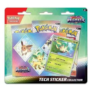 POKEMON Card Eng. 2025 Sv: Prismatic Evolutions Tech Sticker Collection Box 'leafcon - Multi-color