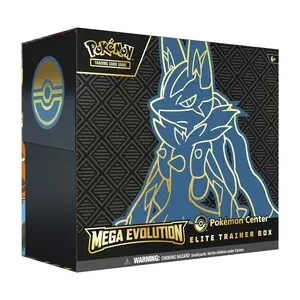POKEMON Card Eng. 2025 Me01: Mega Evolution Center Exclusive Elite Trainer Box 'mega Lucario - Multi-color