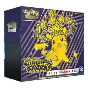 POKEMON Scarlet & Violet Surging Sparks Elite Trainer Box - Multi-color