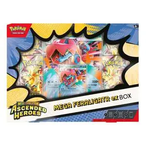 POKEMON Card Eng. 2026 Me: Ascended Heroes Mega Feraligatr Ex Box - Multi-color