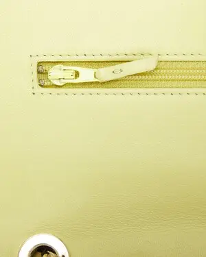 FWRD RENEW Chanel Lambskin Trendy Cc Wallet On Chain - Yellow