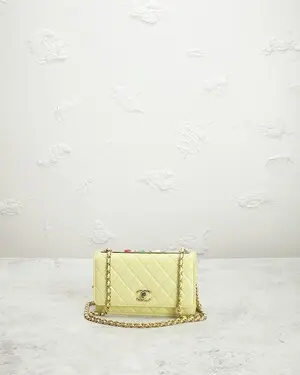 FWRD RENEW Chanel Lambskin Trendy Cc Wallet On Chain