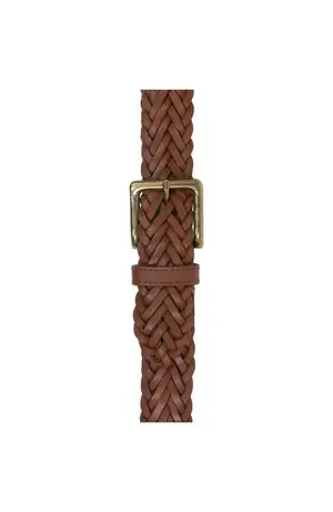 Brooks Brothers Braided Leather Belt