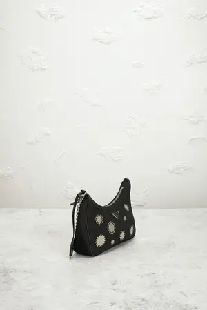 Prada Sequin Polka Dot Re-edition 2005 Re-nylon Shoulder Bag