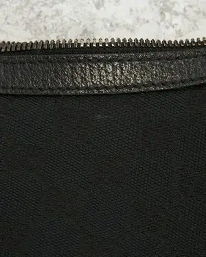 FWRD RENEW Gucci Half Moon Hobo Bag - Black