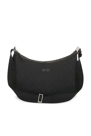 FWRD RENEW Gucci Half Moon Hobo Bag - Black