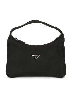 Prada Tessuto Sport Hobo Bag - Black