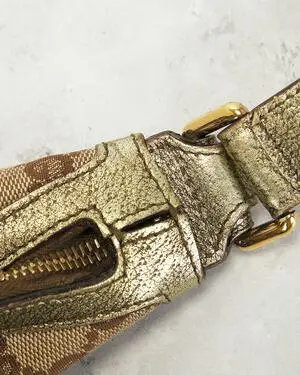 FWRD RENEW Gucci Horsebit Hobo Bag - Beige