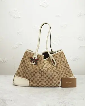 FWRD RENEW Gucci Princy Tote Bag - Brown