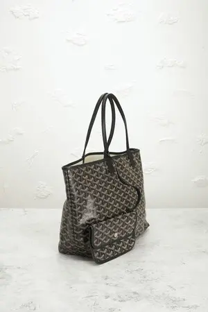 Goyard Saint Louis Pm Tote Bag - Black