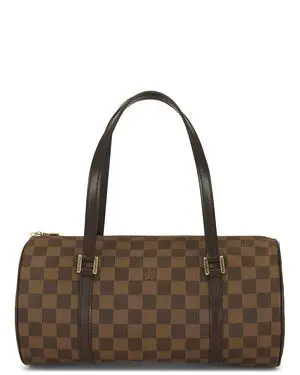FWRD RENEW Louis Vuitton Damier Ebene Papillon 30 Handbag
