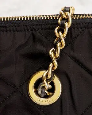 FWRD RENEW Prada Tessuto Tote Bag - Black