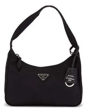 FWRD RENEW Prada Mini Re-edition 2000 Re-nylon Shoulder Bag