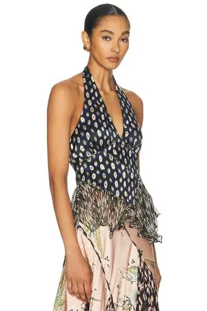 Staud Maeva Silk Top