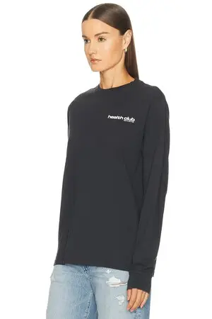 Sporty & Rich Bold Health Longsleeve Tee